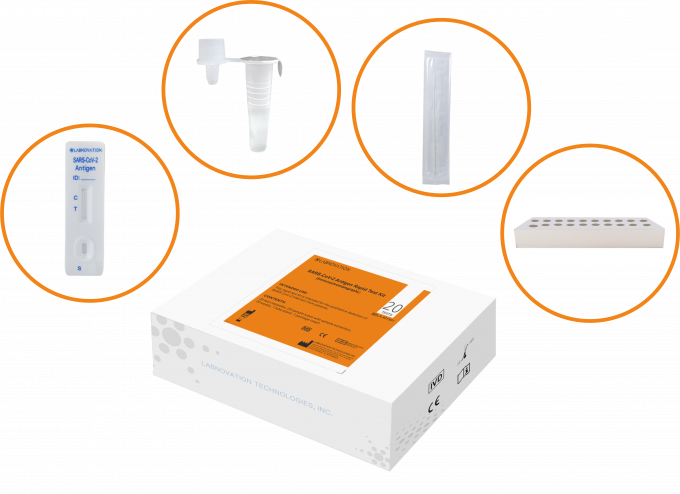 Teste rápido Kit Qualitative Detection One Step do antígeno de ...